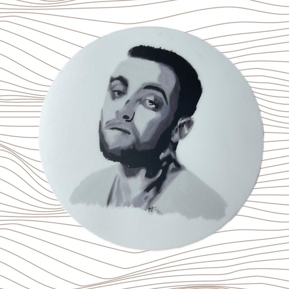 trizzy | Art | Mac Miller Sticker | Poshmark
